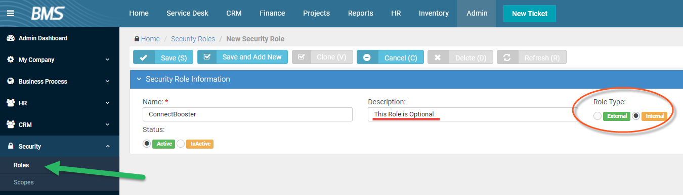 Setting up the Kaseya BMS integration