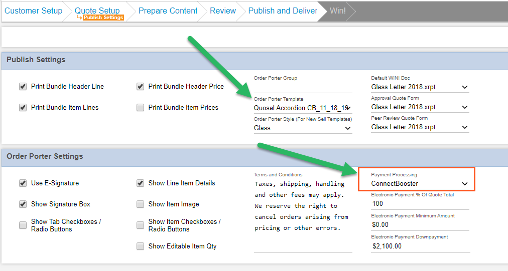 ConnectWise Sell setup