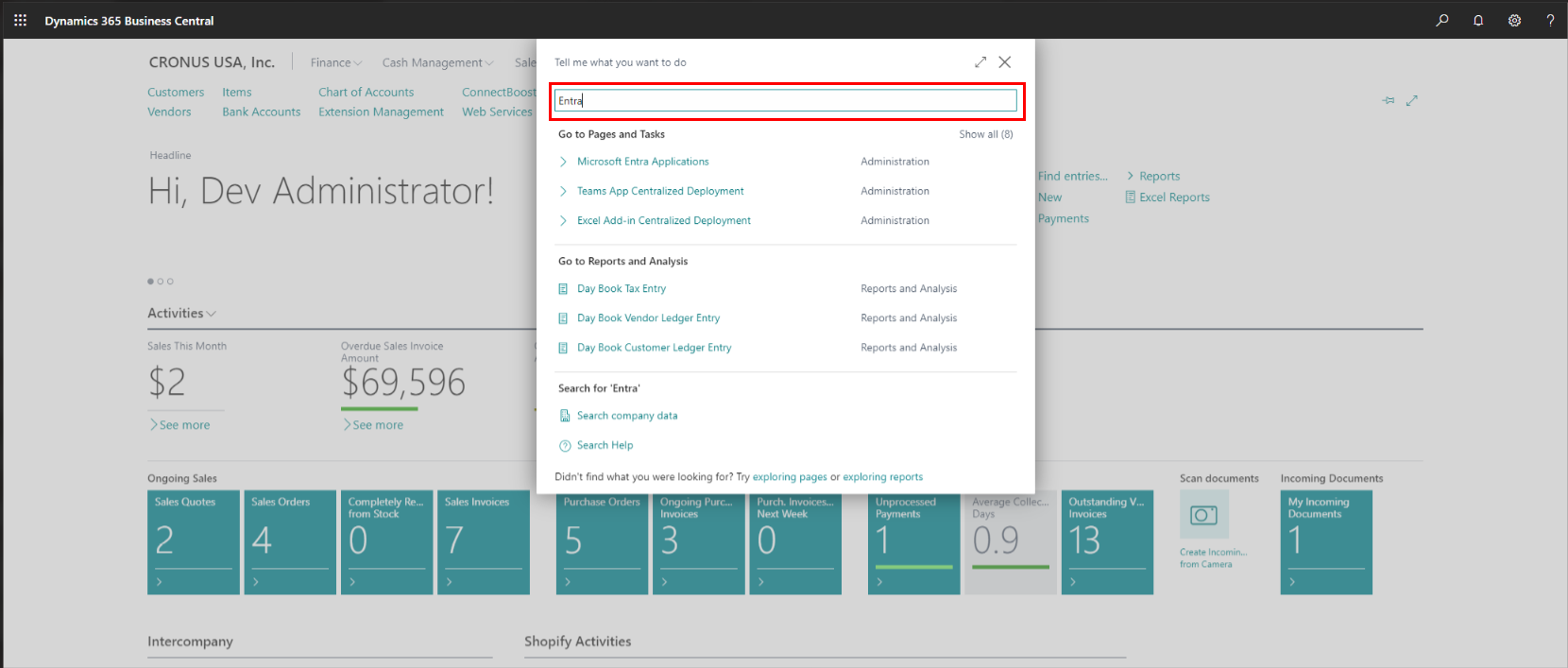 Microsoft Dynamics Business Central setup guide