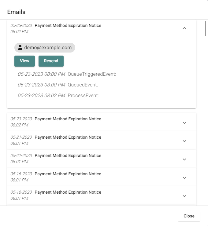Organization details
