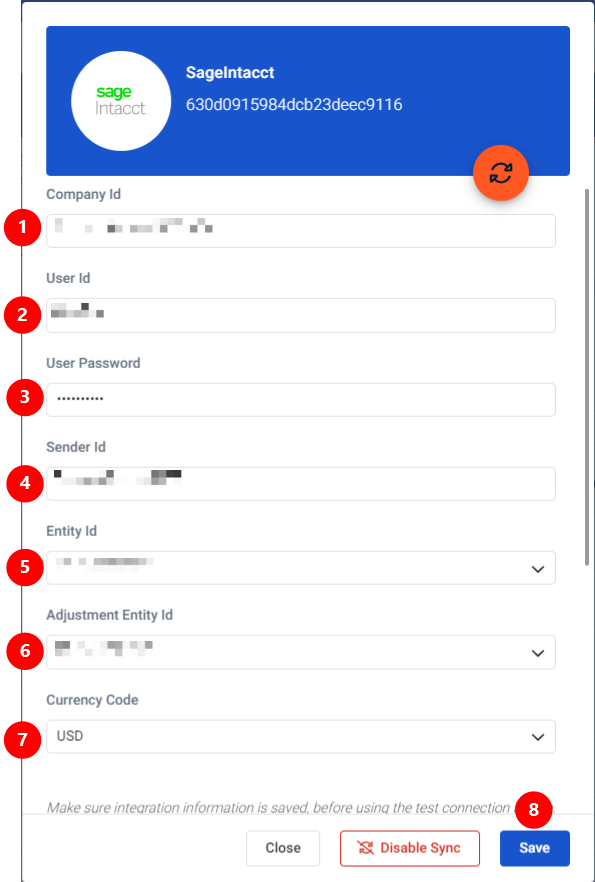 Sage Intacct setup guide