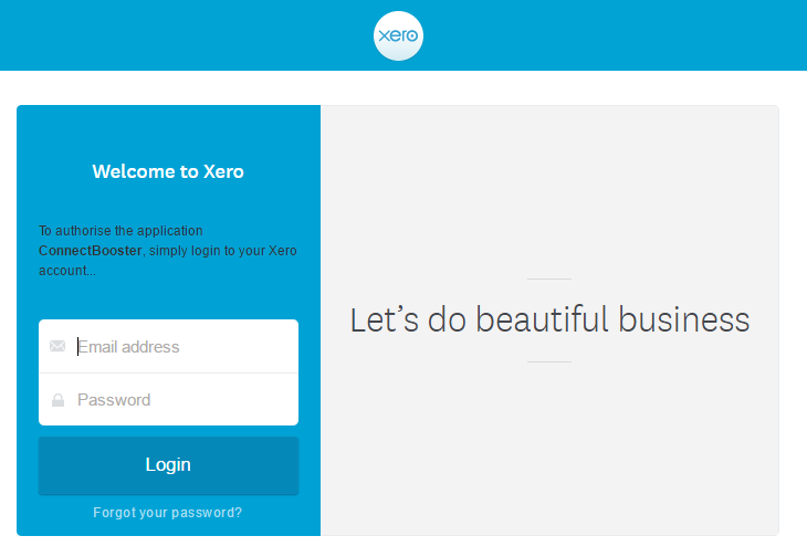 Setting up Xero integration